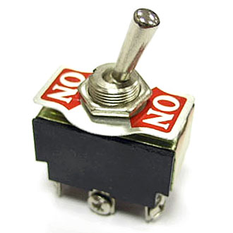 KN3(B)-202 on-on, 6A(Ампер) 250V(Вольт) Тумблер двухполюсный, винт ...