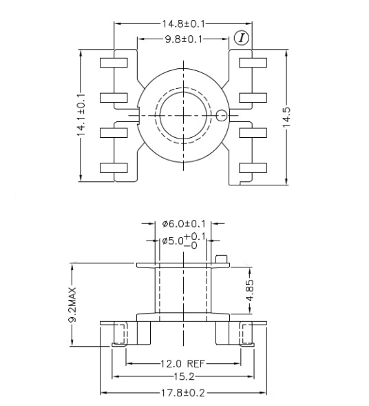 RM5 8PIN SMD 1 секция 2,5mm Каркас вертик. купить в интернет-магазине ...
