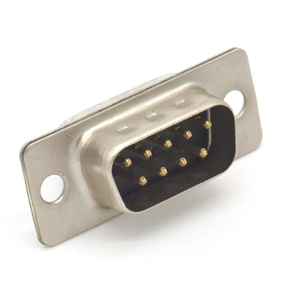 DB-9M (DS1033-09M) Вилка на кабель (пайка) черная (арт. TN-4673) купить ...