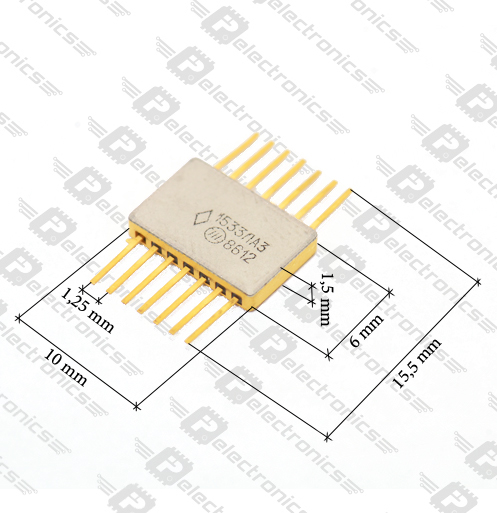 1533ЛА3 FP14 Микросхема купить в интернет-магазине «Ай-Пи Электрон» с ...