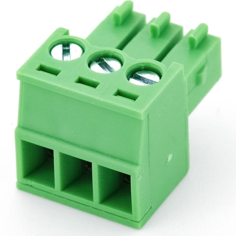 15EDGK-3.5-03P-14-00A(H) 8A(Ампер) 300V(Вольт) 3 контакта, шаг 3,5mm, 1 ряд контактов Клеммник ...